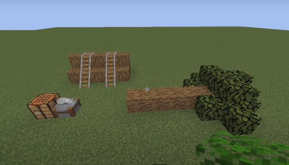 How To Make A Simple Sawmill: Minecraft Build Recipe