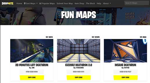 Fortnite Fun Map Codes 5030